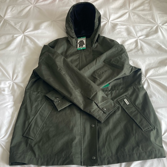 Hunter | Jackets & Coats | Hunter Rain Jacketres Small Dark Green Xl ...